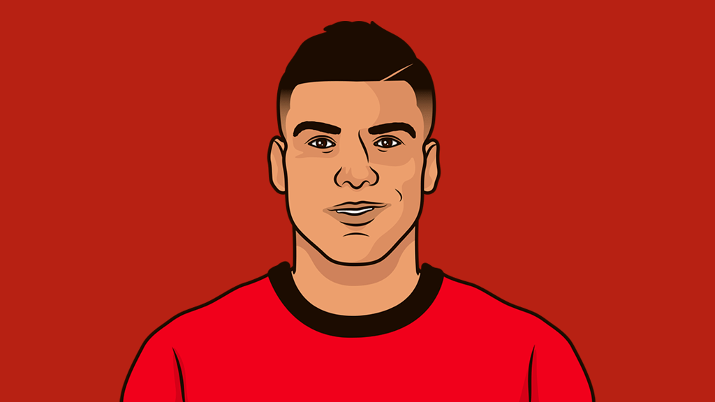 How Many Yellow Cars Does Casemiro Average In The Premier League | StatMuse