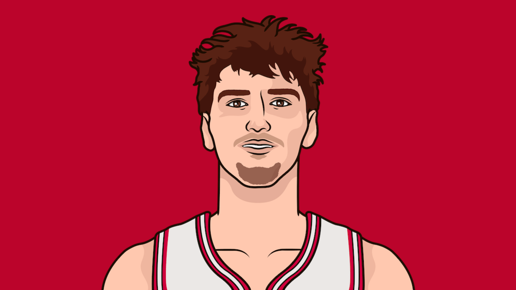 Jmatas Stats In His Last 10 Games | StatMuse