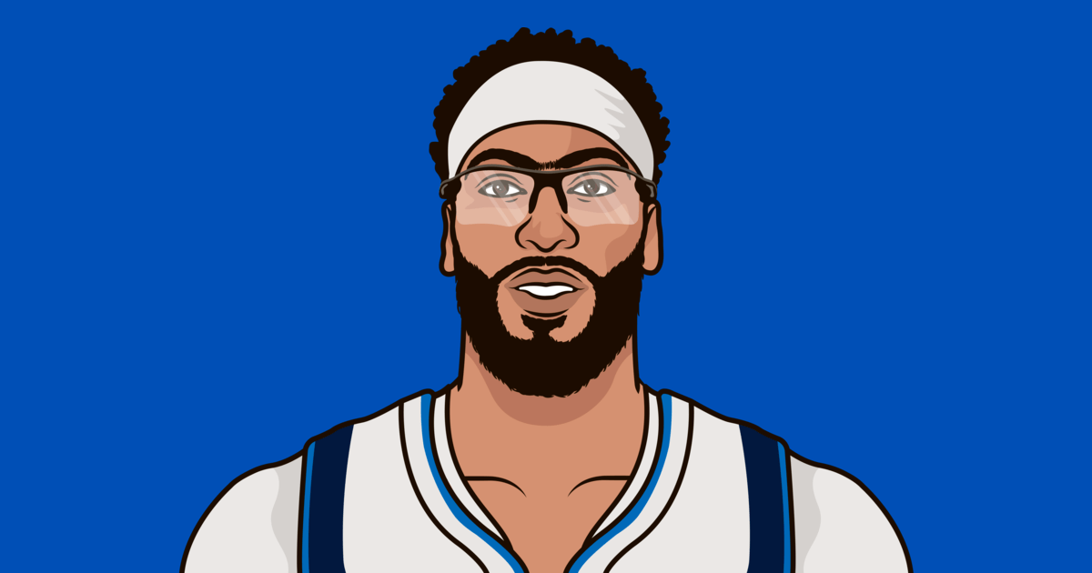 Anothny Davis Last 5 Games Vs Heat | StatMuse