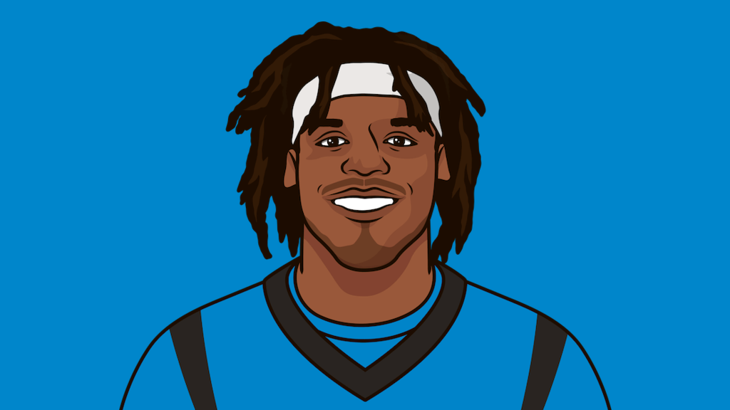 Can Newton Passing Tds | StatMuse